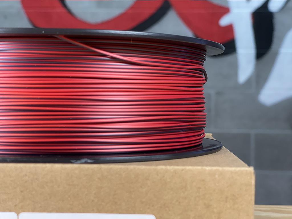 Filament PLA Silk Bicolor Black/Red 1kg – alpha@play