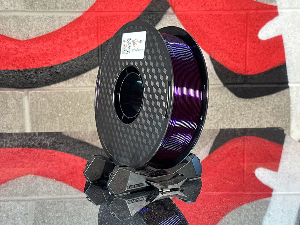 Filament PLA Transparent - Purple 1kg – alpha@play