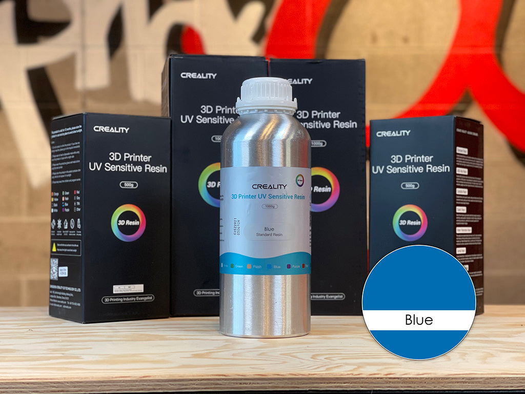 Creality Standard Resin 1kg - Transparent Blue – alpha@play